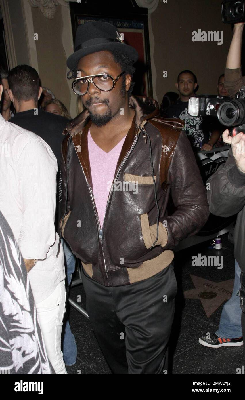 Will.i.am arrives at the Welcome Home DJ AM party at the Avalon ...
