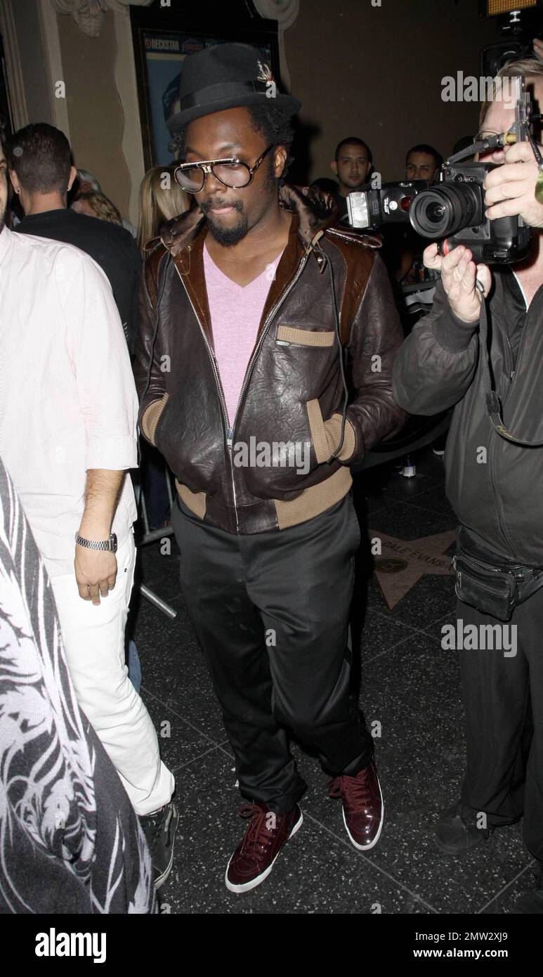 Will.i.am arrives at the Welcome Home DJ AM party at the Avalon ...