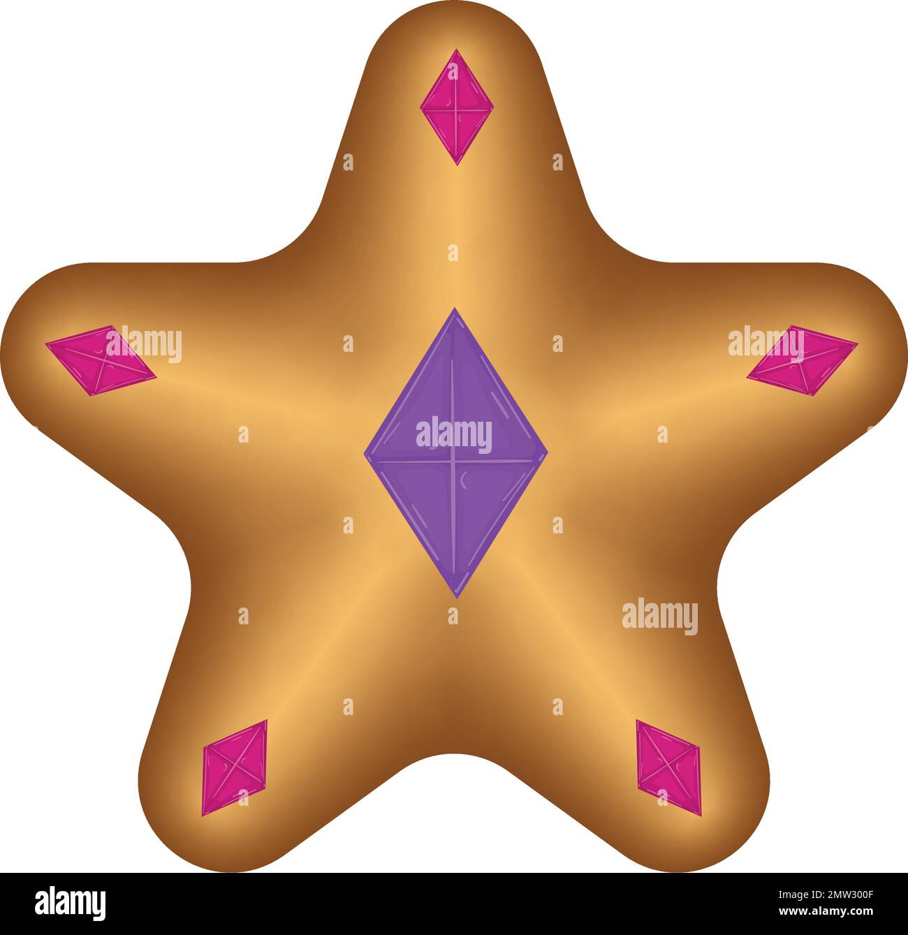 Colored gemstones Stock Vector Images - Alamy