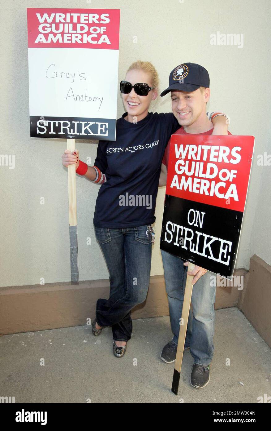 "Grey's Anatomy" stars Katherine Heigl, T.R. Knight, Justin Chambers ...