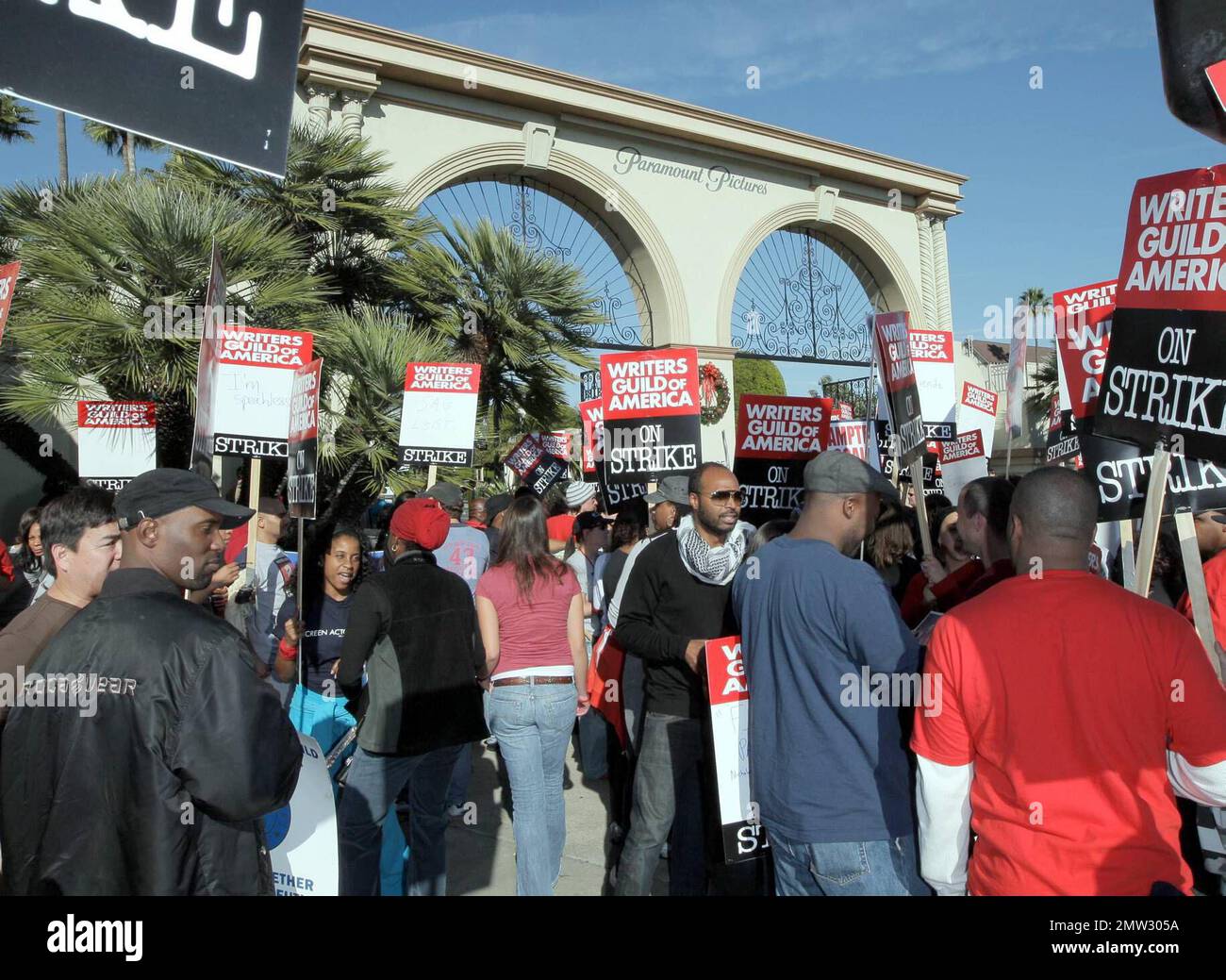 Supporting the wga hi-res stock photography and images - Alamy
