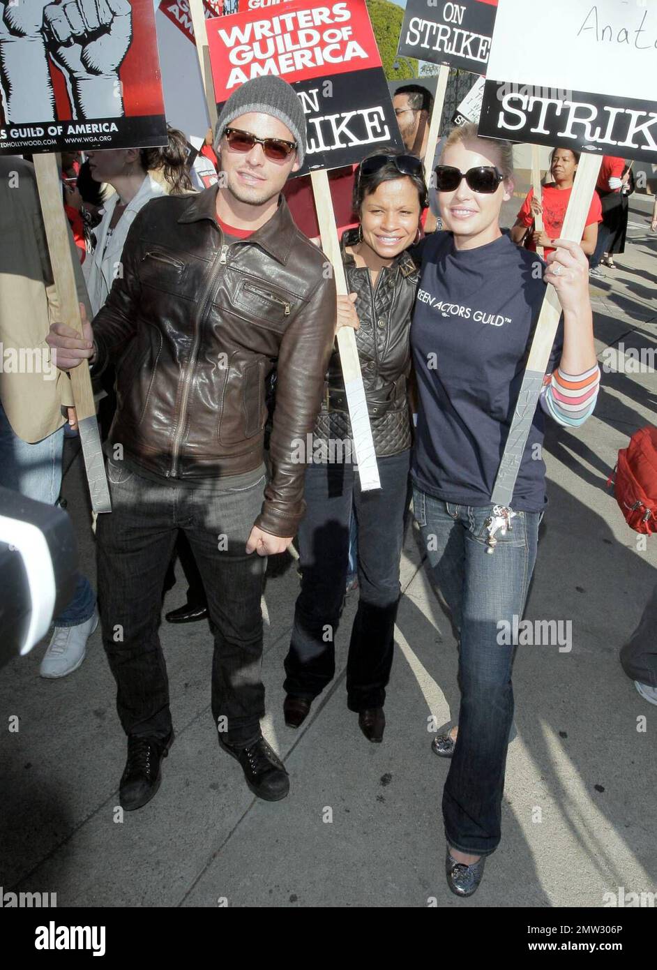 "Grey's Anatomy" stars Katherine Heigl, T.R. Knight, Justin Chambers ...