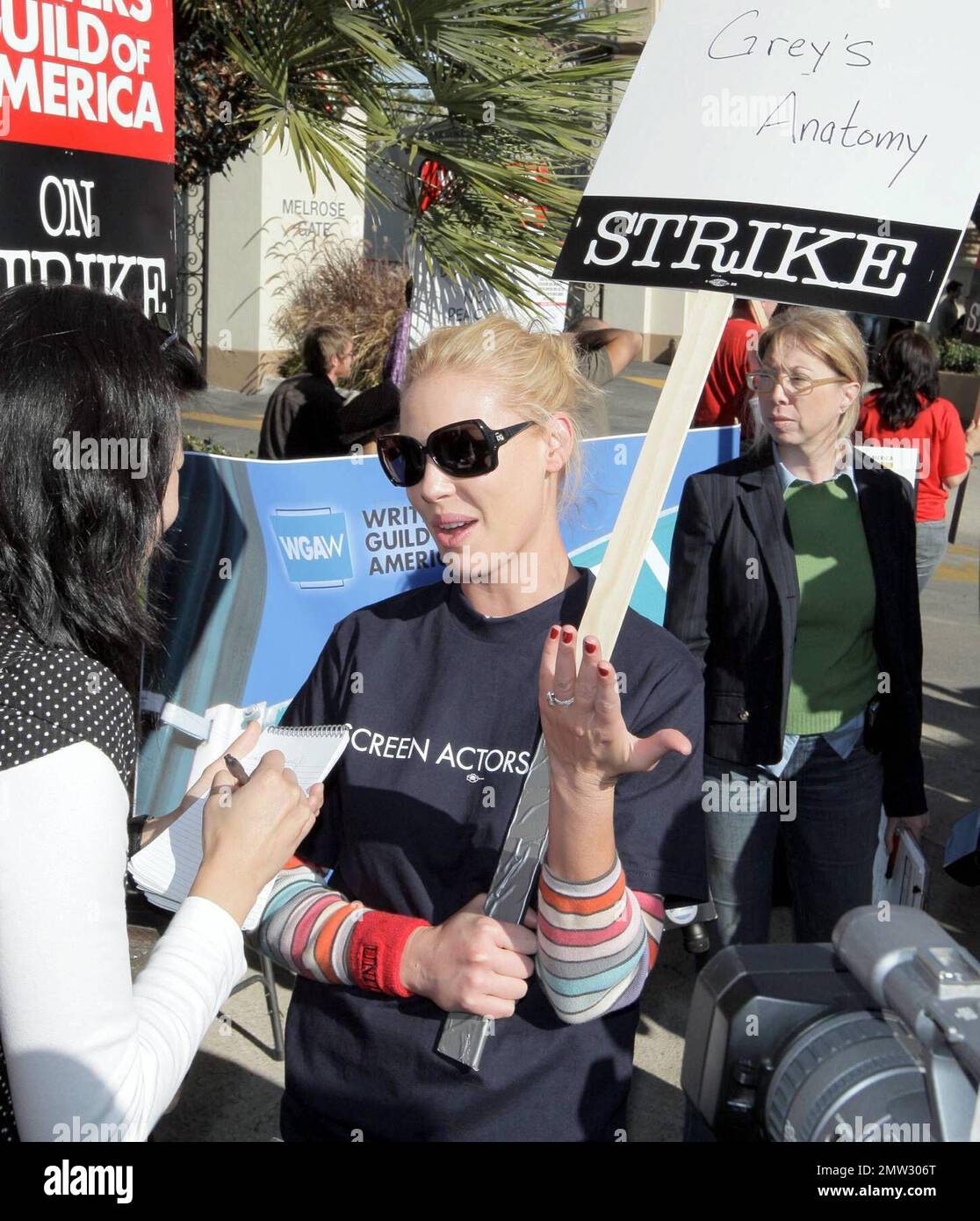 "Grey's Anatomy" stars Katherine Heigl, T.R. Knight, Justin Chambers ...