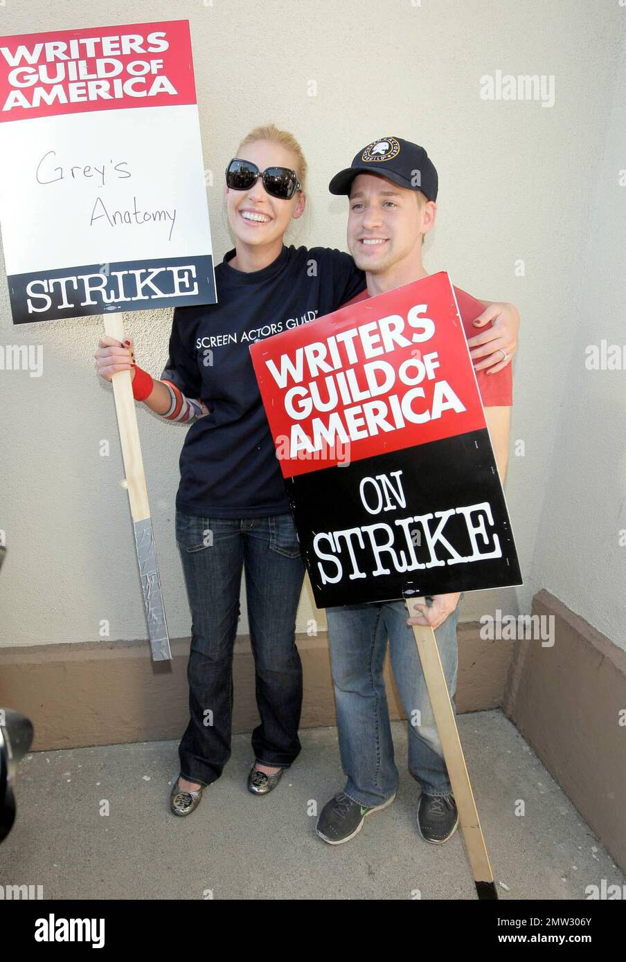 "Grey's Anatomy" stars Katherine Heigl, T.R. Knight, Justin Chambers ...