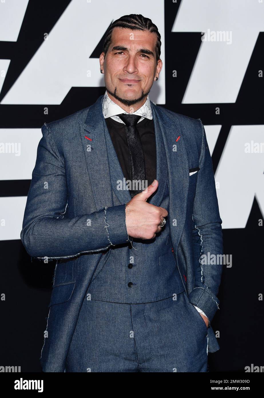 José Manuel Pinto aka Pinto "Wahin" attends the world premiere of ...