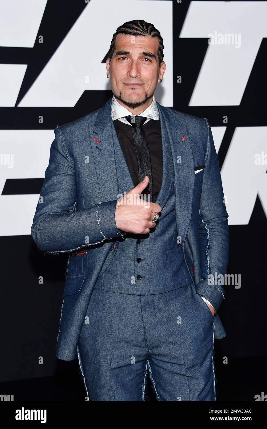 José Manuel Pinto aka Pinto "Wahin" attends the world premiere of ...