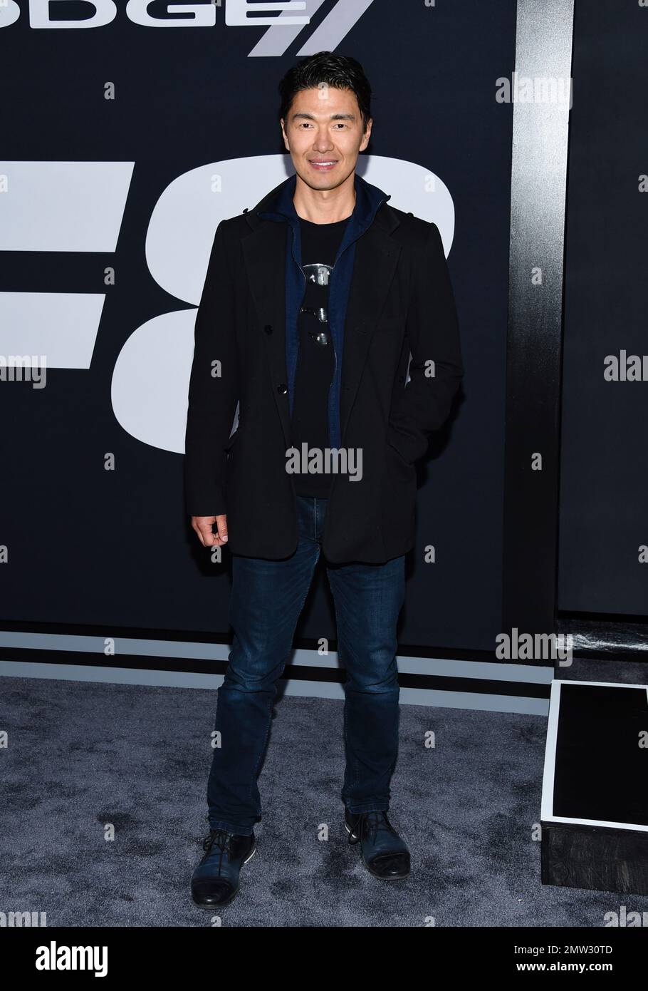 Rick Yune attends the world premiere of Universal Pictures' "The Fate ...