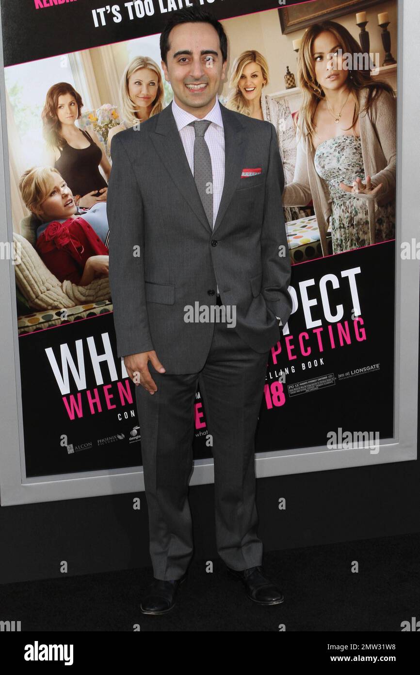 Amir Talai at the premiere of What To Expect When You're Expecting at ...