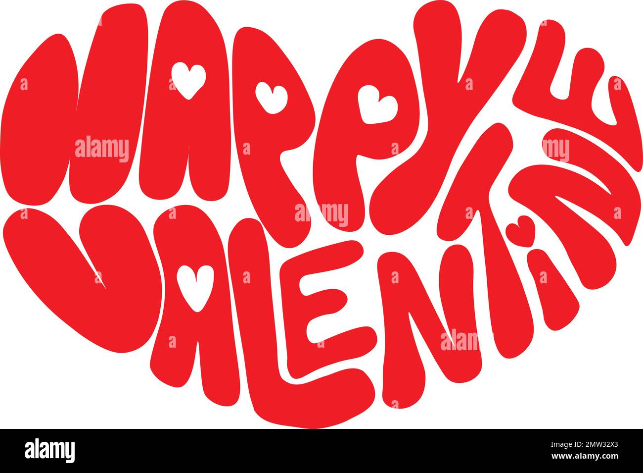 Heart shaped typography hi-res stock photography and images - Alamy