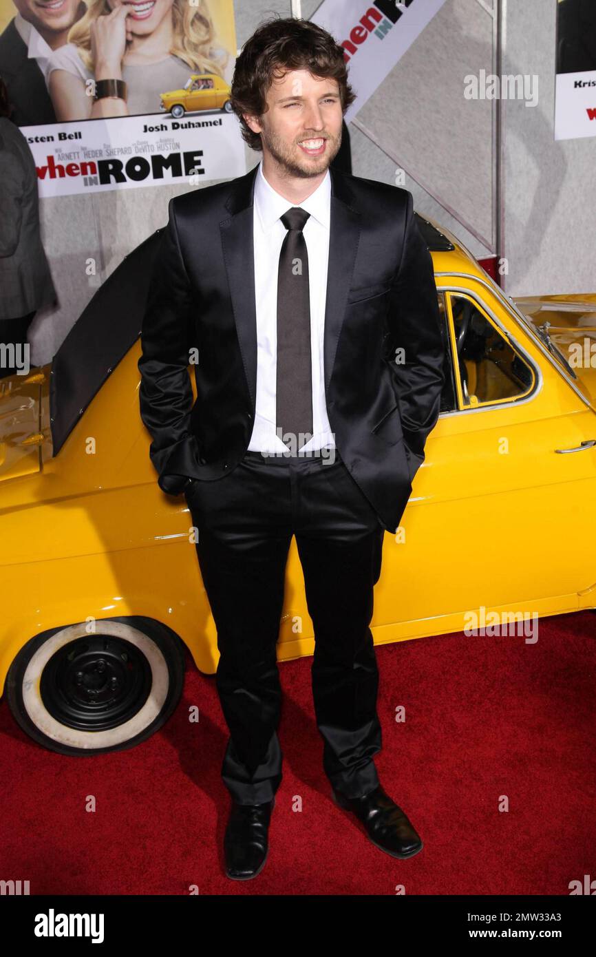 Jon Heder arrives to the world premiere of Touchstone Pictures' release ...