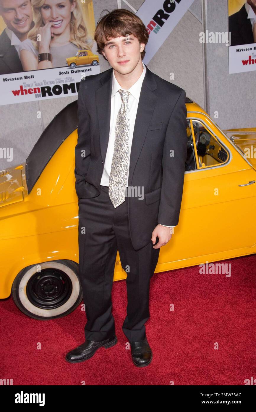 Hutch Dano arrives to the world premiere of Touchstone Pictures ...