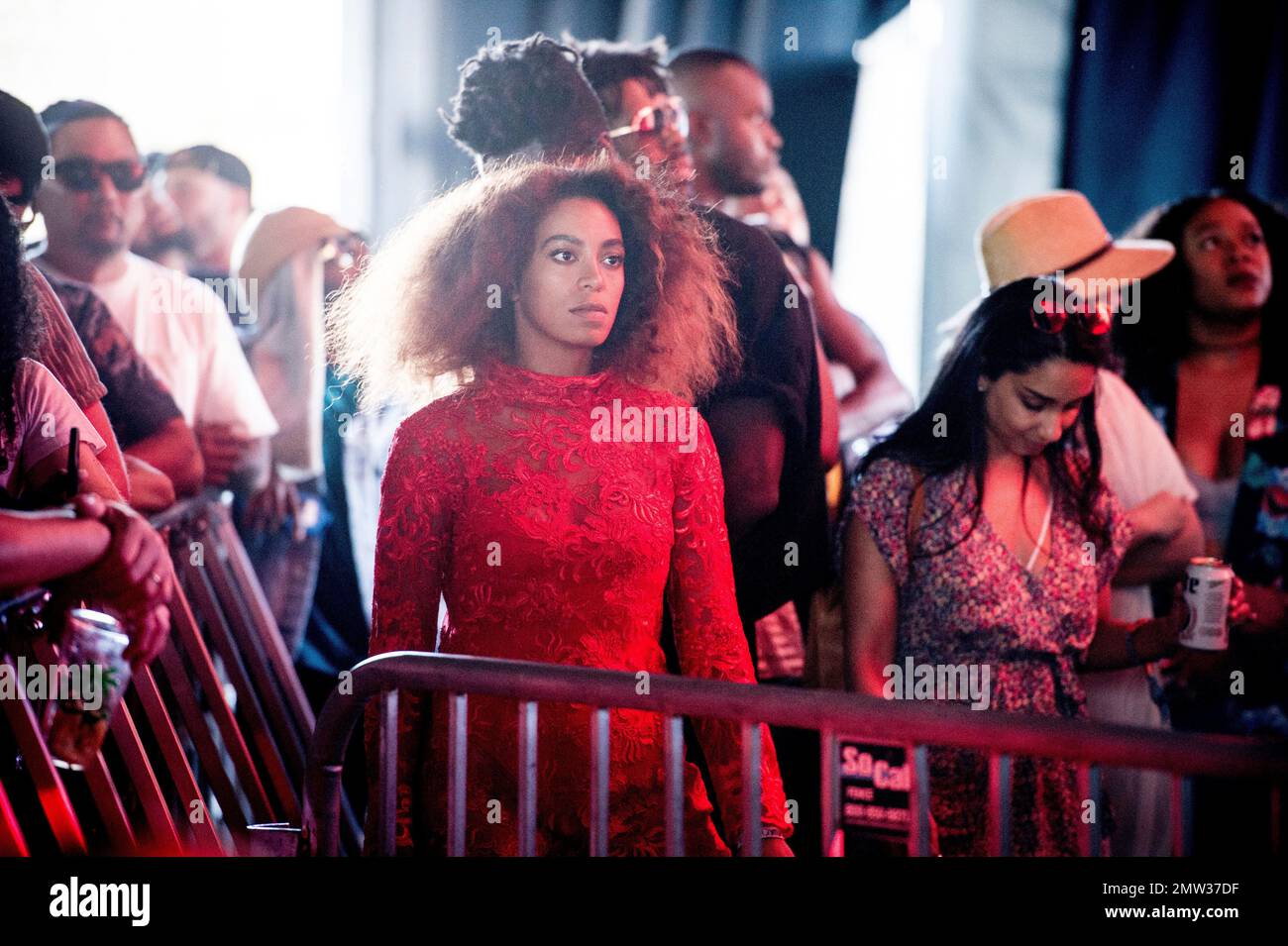 Solange Knowles seen at Coachella Music & Arts Festival at the Empire ...