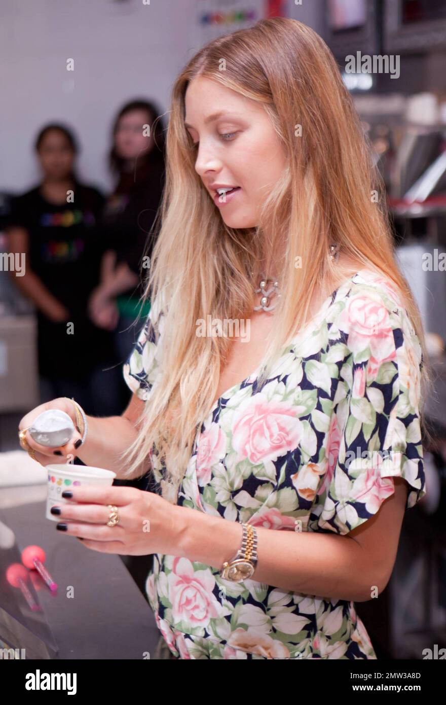 "The Hills" and "The City" reality TV star Whitney Port collects candy ...