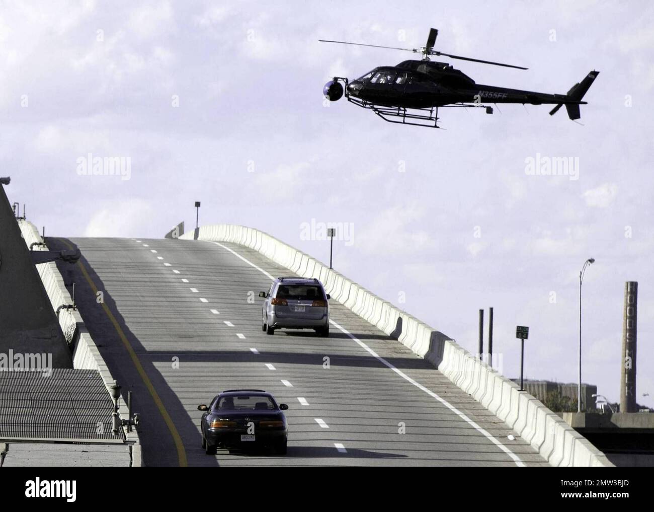 Boston's Leonard P. Zakim Bridge, part of the Big Dig project and the ...