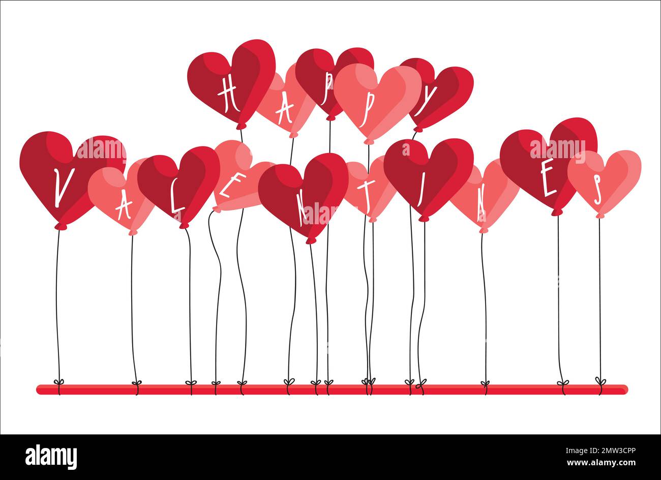 Happy text balloons letters hi-res stock photography and images - Alamy