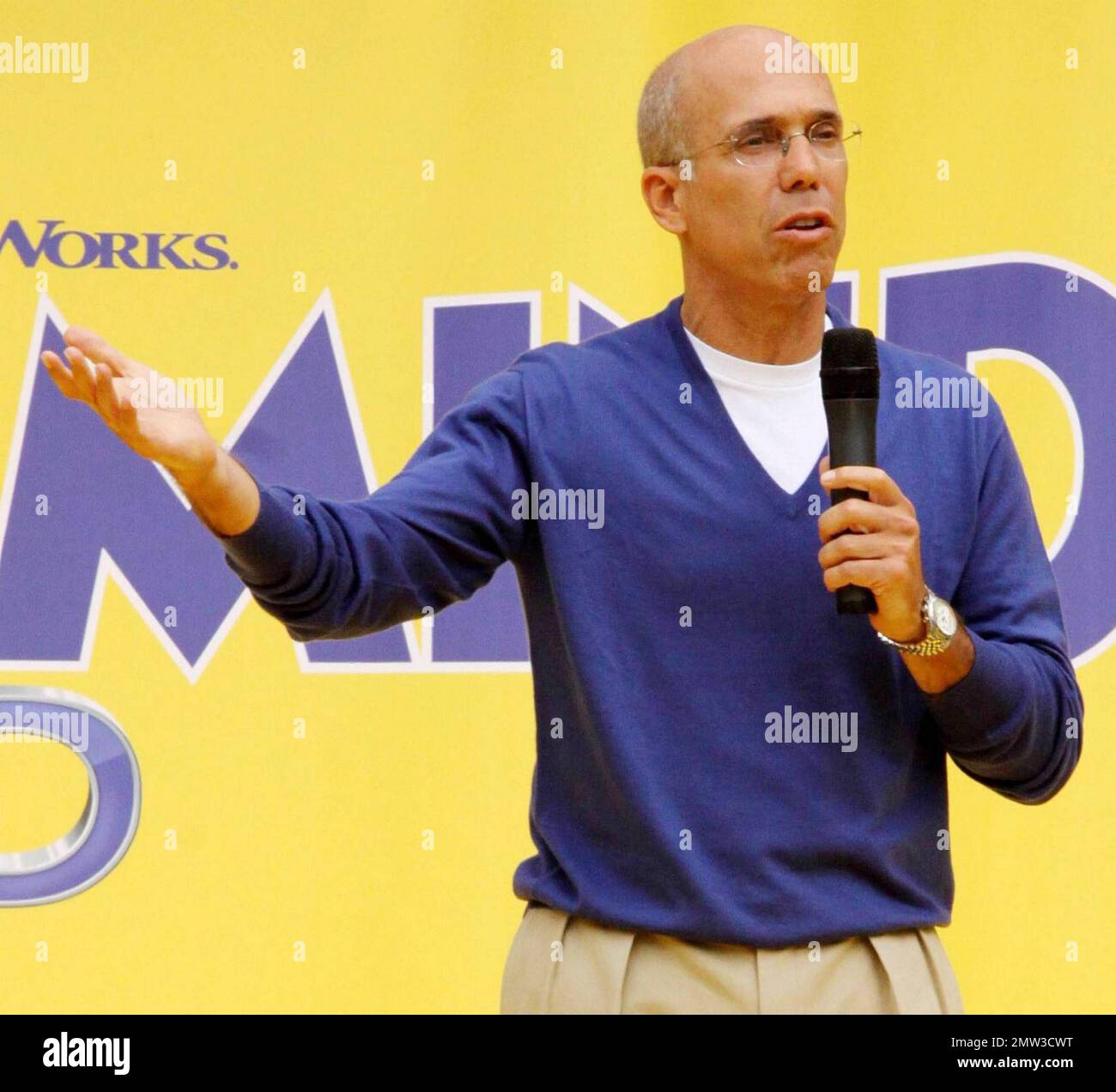 CEO of DreamWorks Animation Jeffrey Katzenberg joins Will Ferrell and ...