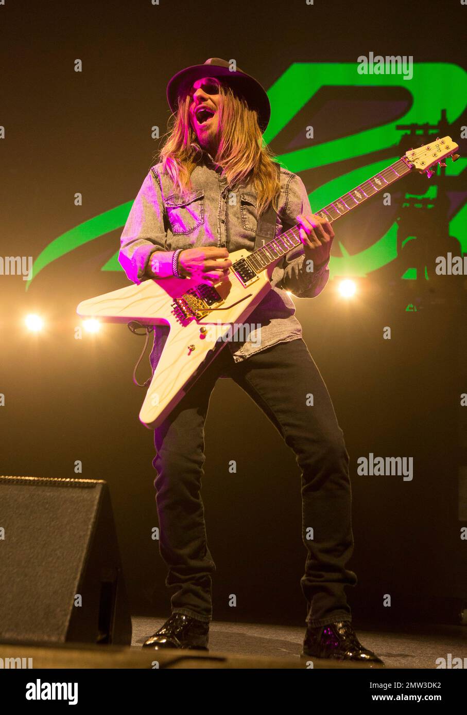 C.C. DeVille of the band Poison performs in concert at the Royal Farms ...