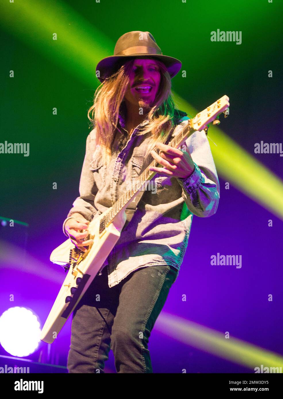 C.C. DeVille of the band Poison performs in concert at the Royal Farms ...