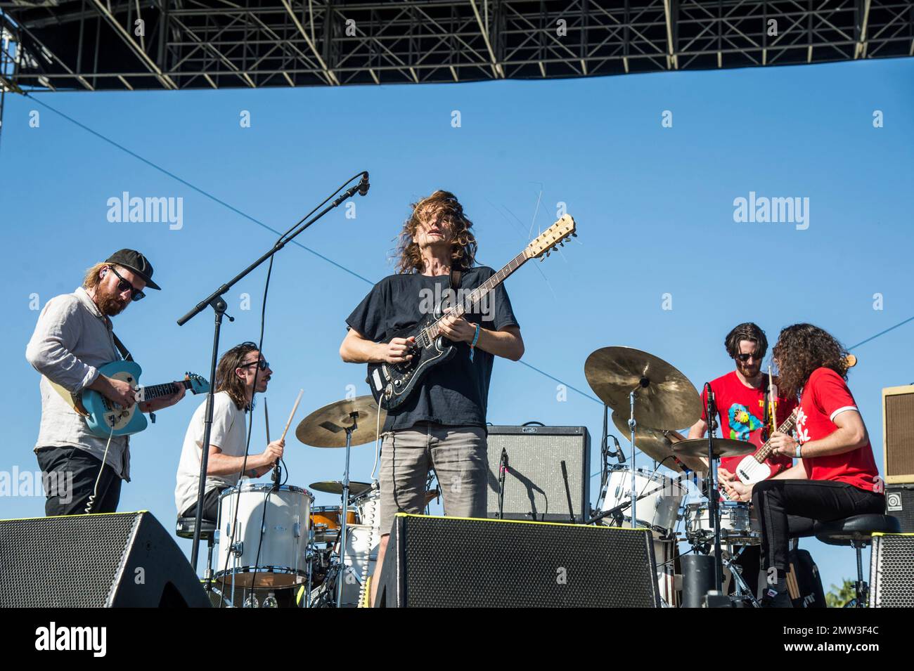 Cook Craig, from left, Eric Moore, Stu Mackenzie, Joey Walker and ...
