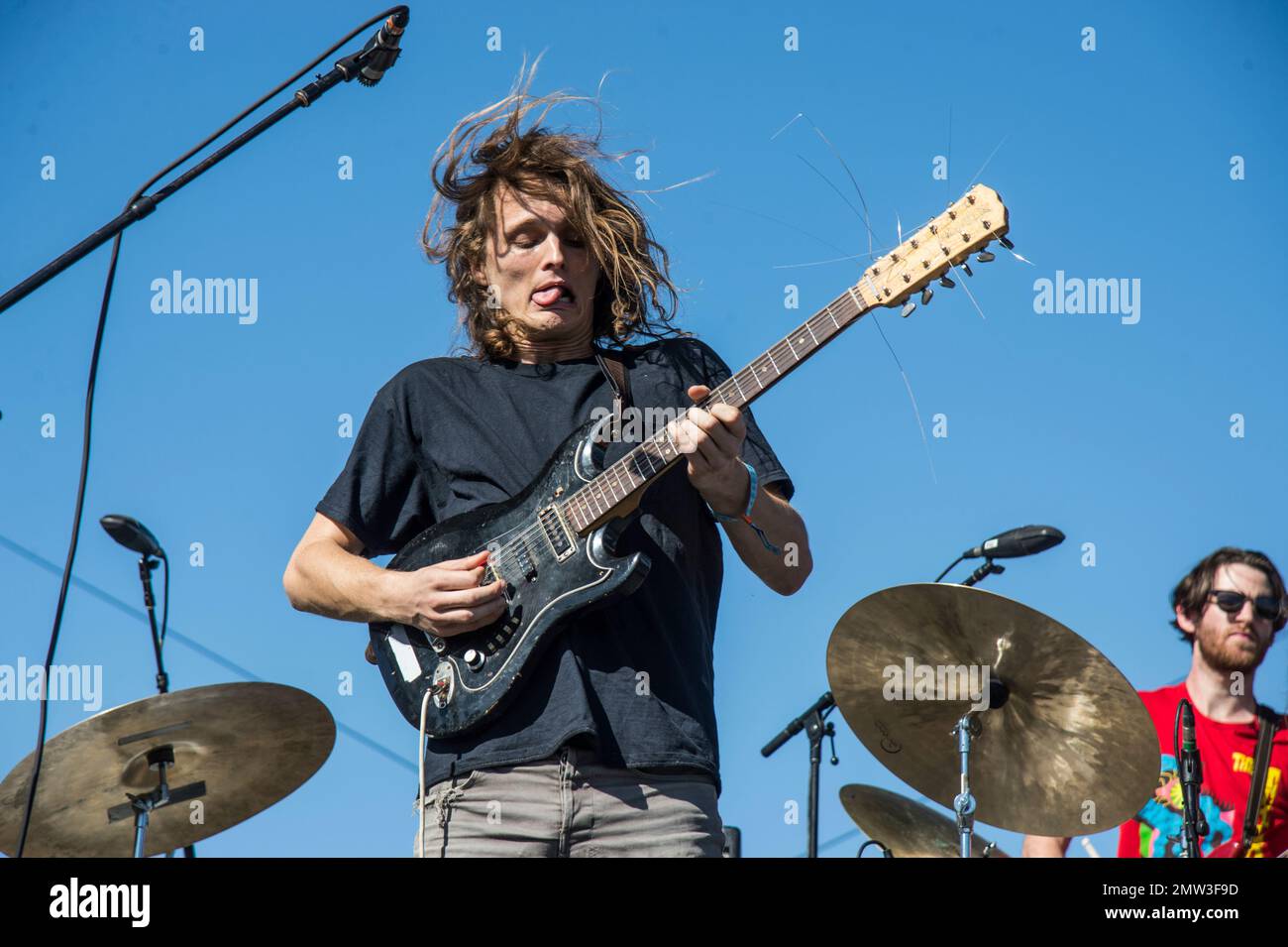 Stu Mackenzie of King Gizzard & the Lizard Wizard performs at Coachella ...