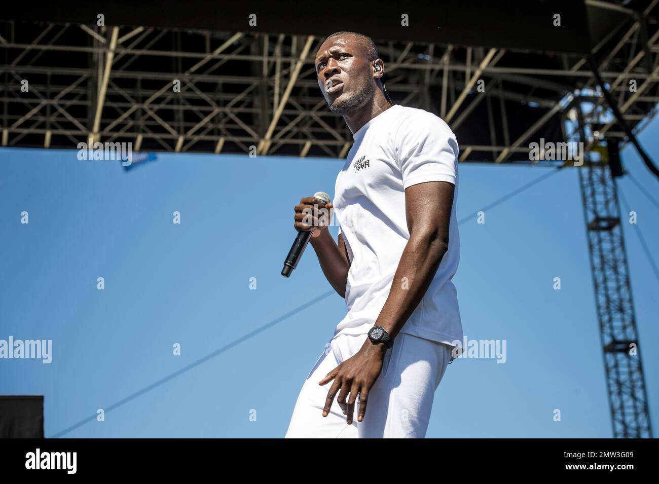 Stormzy performs at Coachella Music & Arts Festival at the Empire Polo ...