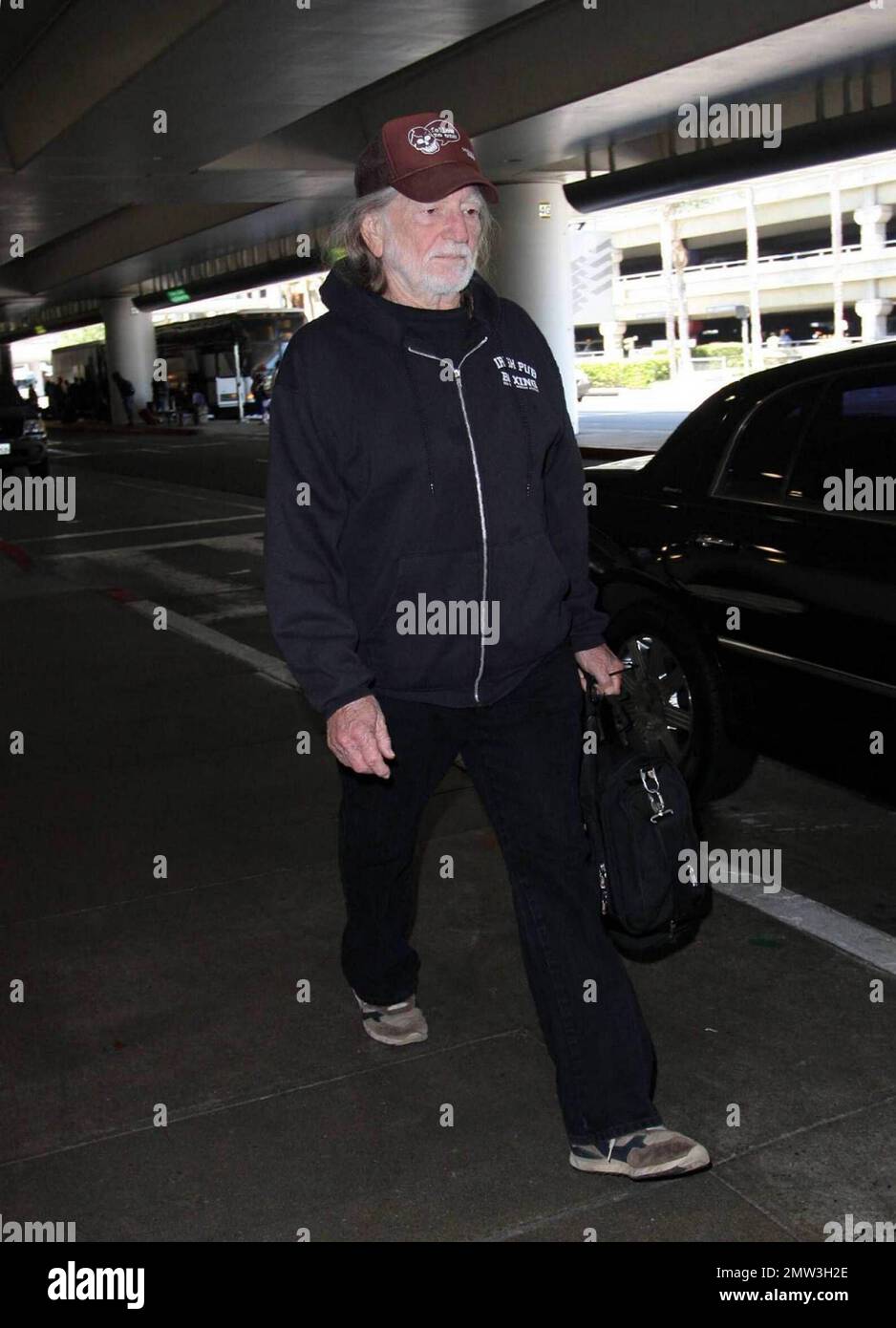 Exclusive!! Willie Nelson was seen at LAX this afternoon. The country ...