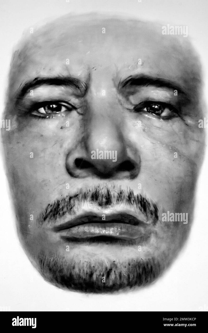 Artist Johan Andersson portrait of Colonel Gaddafi. Unveiled to the ...