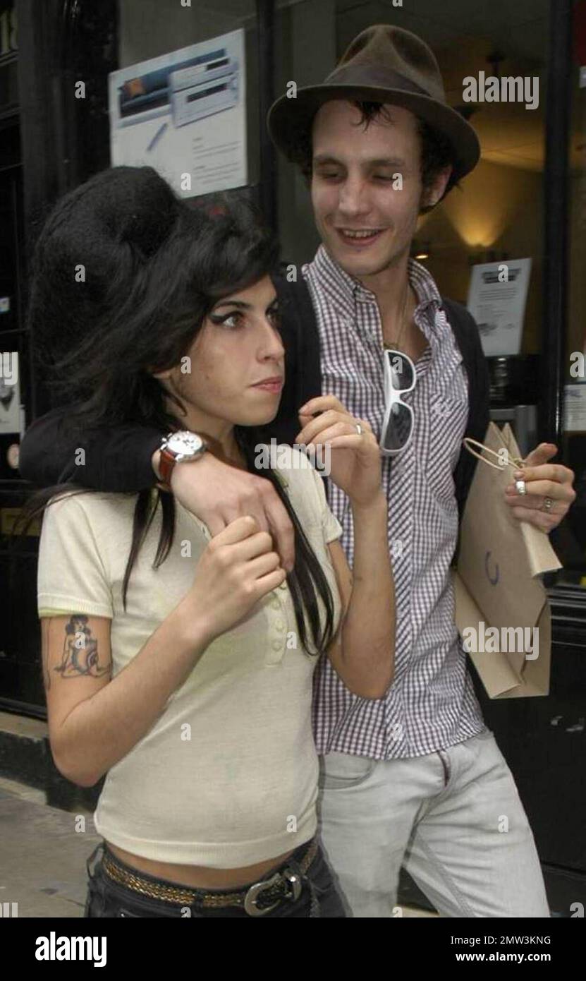 Troubled Jazz pixie Amy Winehouse and husband Blake Fielder-Civil ...