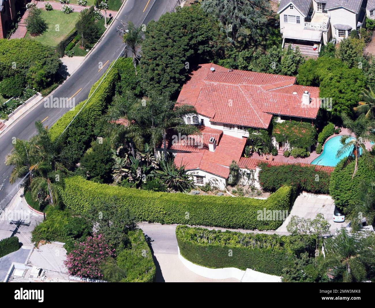 Exclusive!! Winona Ryder's Beverly Hills home in Ca. 9/6/05 Stock Photo ...