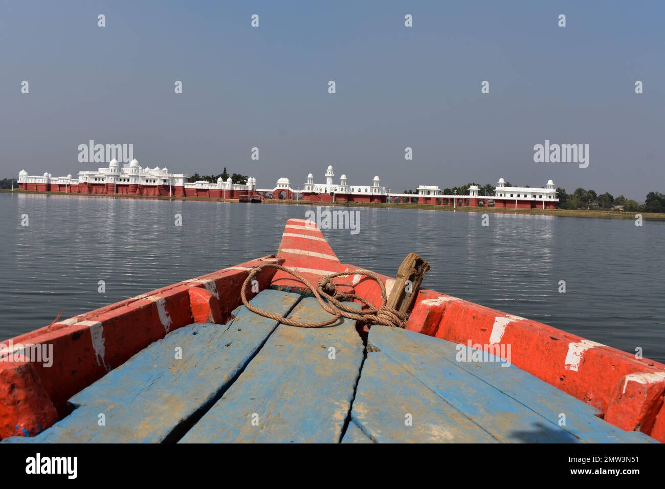 View of Neermahal , in Rudrasagar Lake , Tripura , India Stock Photo ...