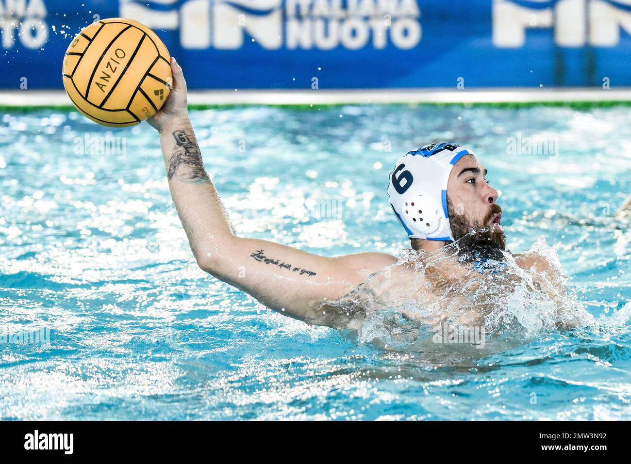 Goreta (Anzio Waterpolis) during the Waterpolo Italian Serie A match ...