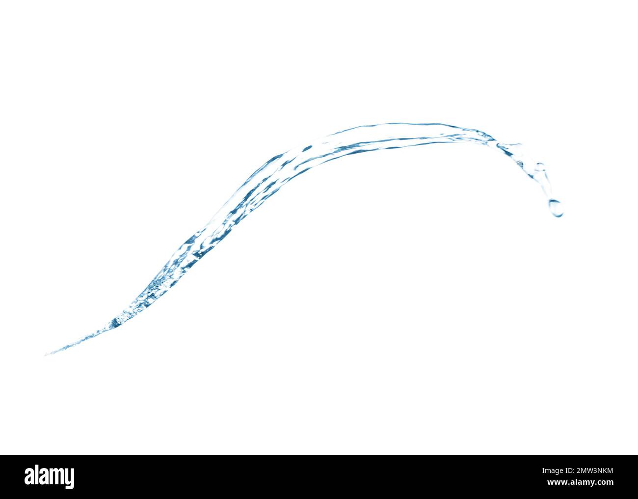 Water splash style on Cut Out Stock Images & Pictures - Alamy