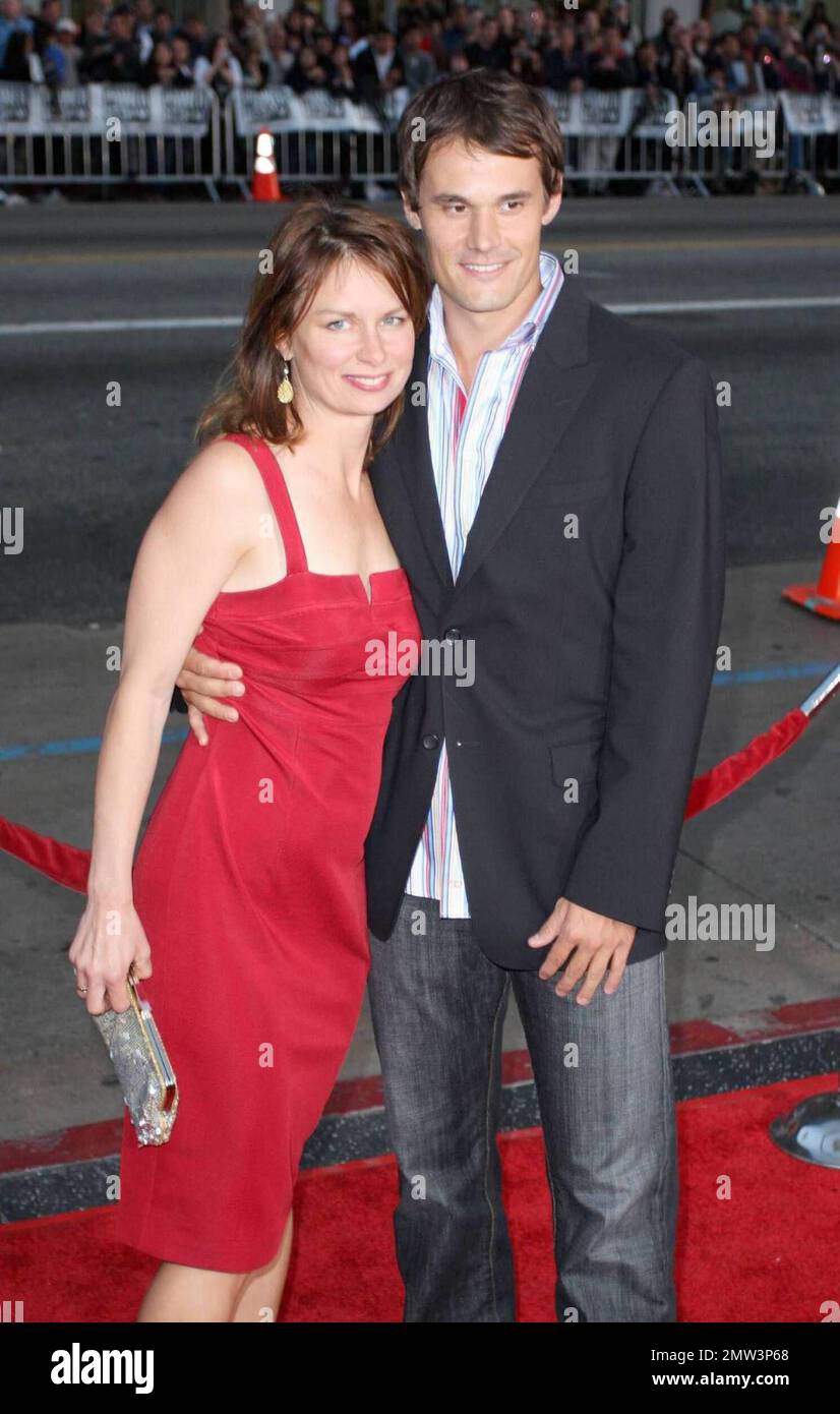 Mary Lynn Rajskub and Matthe Rolph attend the film premiere of 20th ...