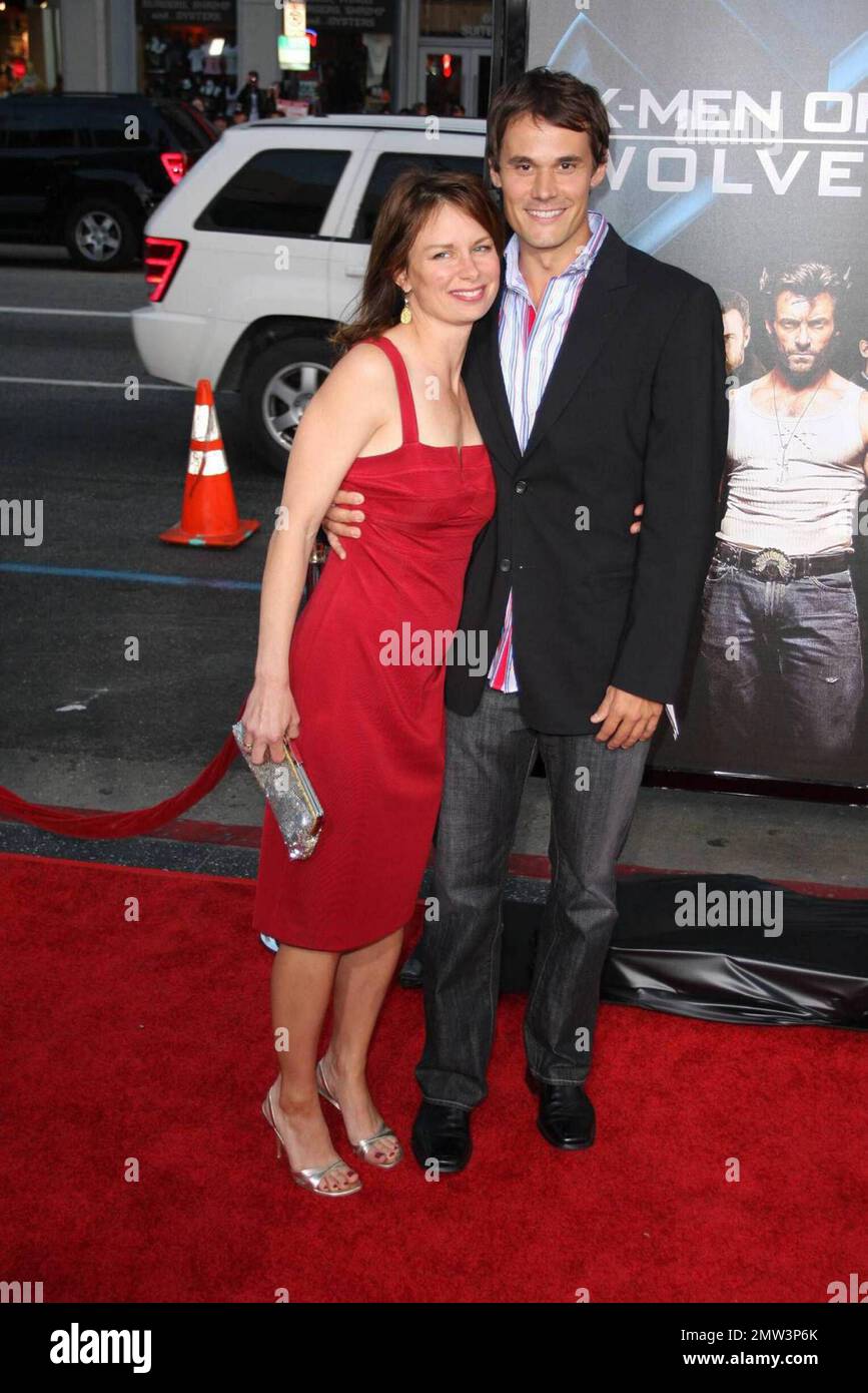 Mary Lynn Rajskub and Matthe Rolph attend the film premiere of 20th ...
