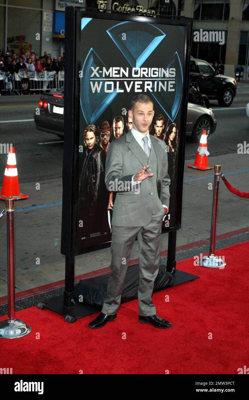 Dominic Monaghan attends the film premiere of 20th Century Fox X-MEN ...