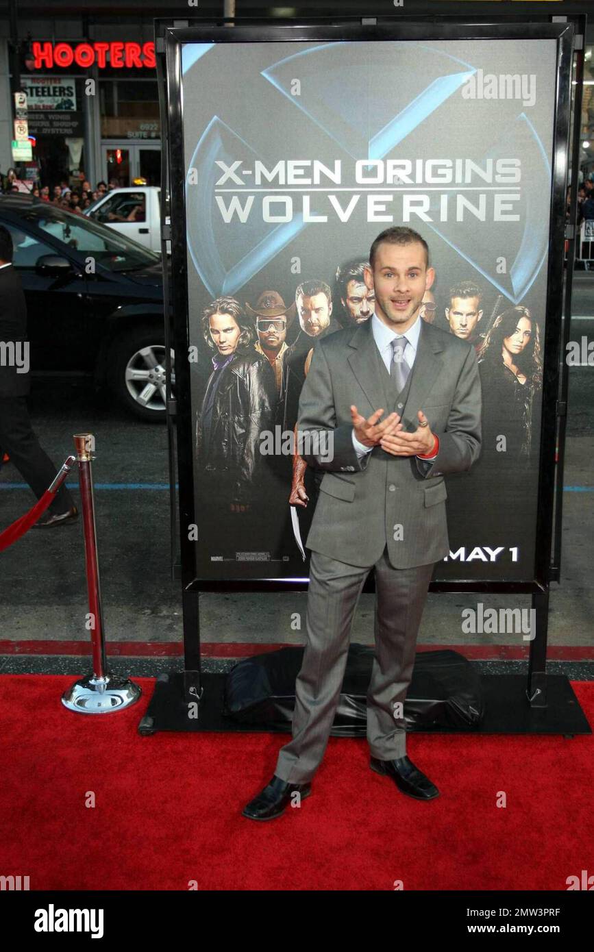 Dominic Monaghan attends the film premiere of 20th Century Fox X-MEN ...