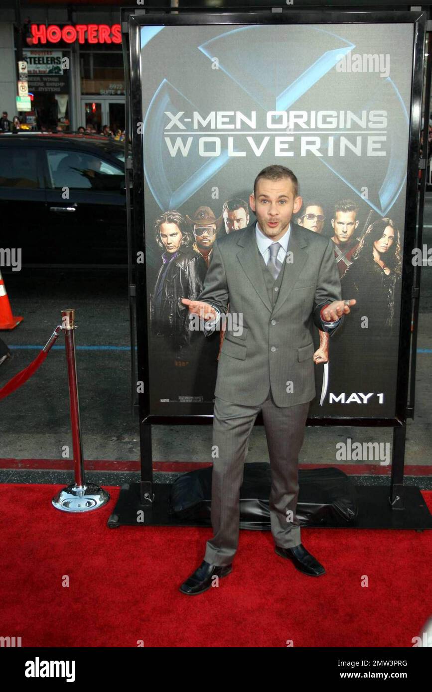 Dominic Monaghan attends the film premiere of 20th Century Fox X-MEN ...