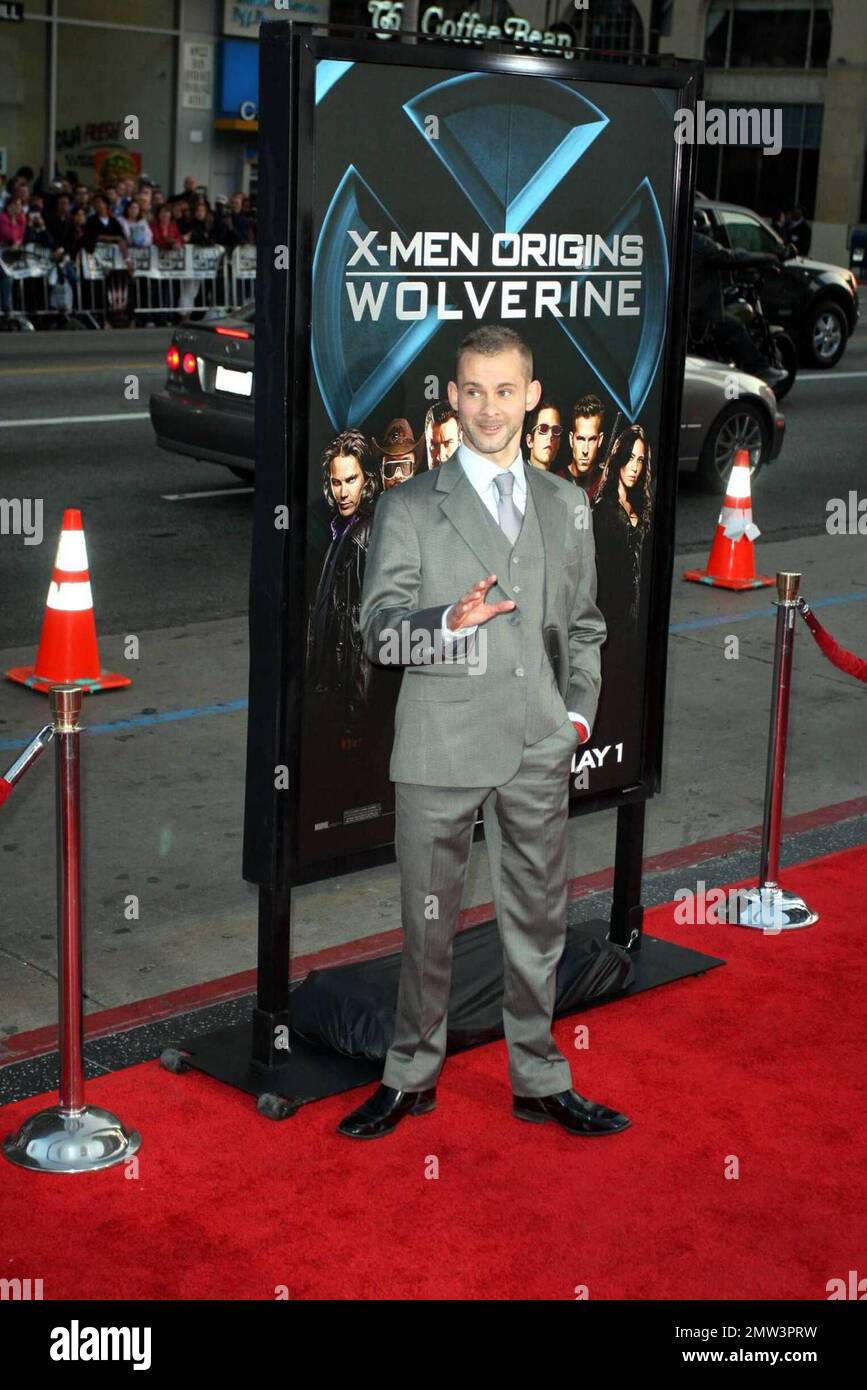 Dominic Monaghan attends the film premiere of 20th Century Fox X-MEN ...