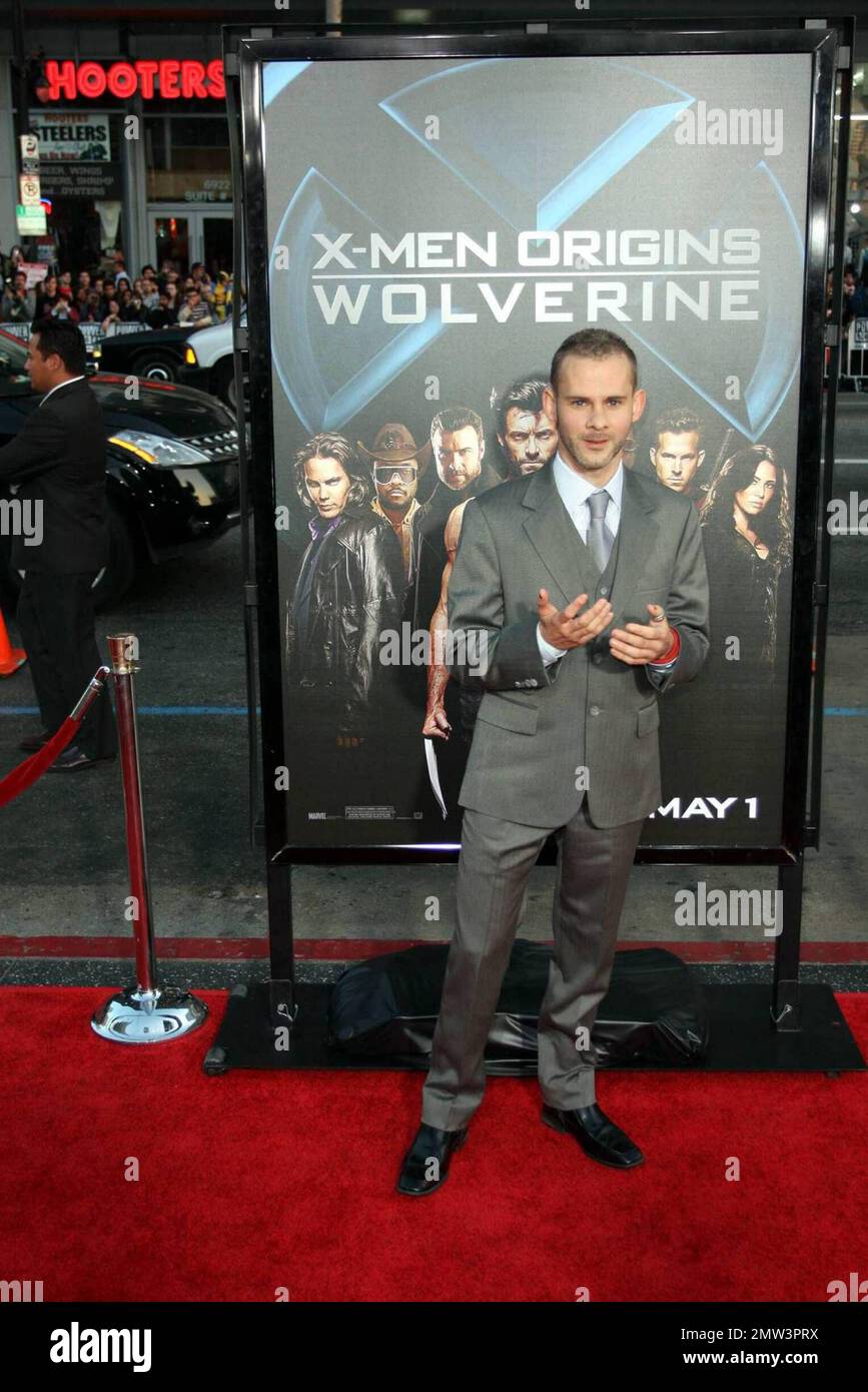 Dominic Monaghan attends the film premiere of 20th Century Fox X-MEN ...