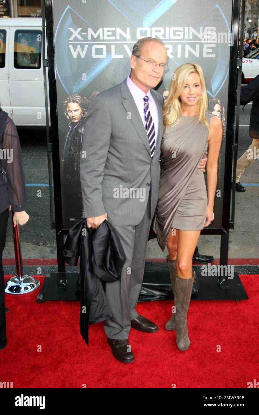 Kelsey Grammer And Wife Camille Attends The Film Premiere Of 20th Century Fox X Men Origins