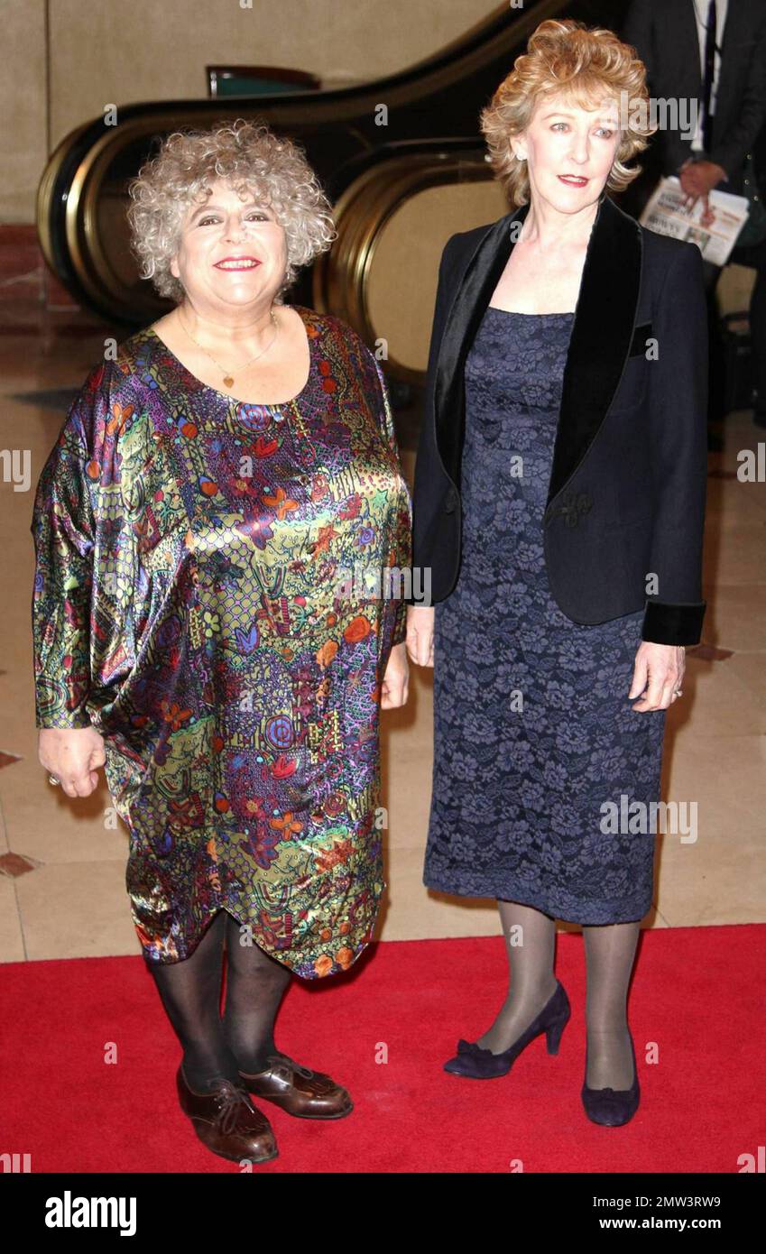 Miriam Margolyes and Patricia Hodge at The De Lane Lea Women in Film ...