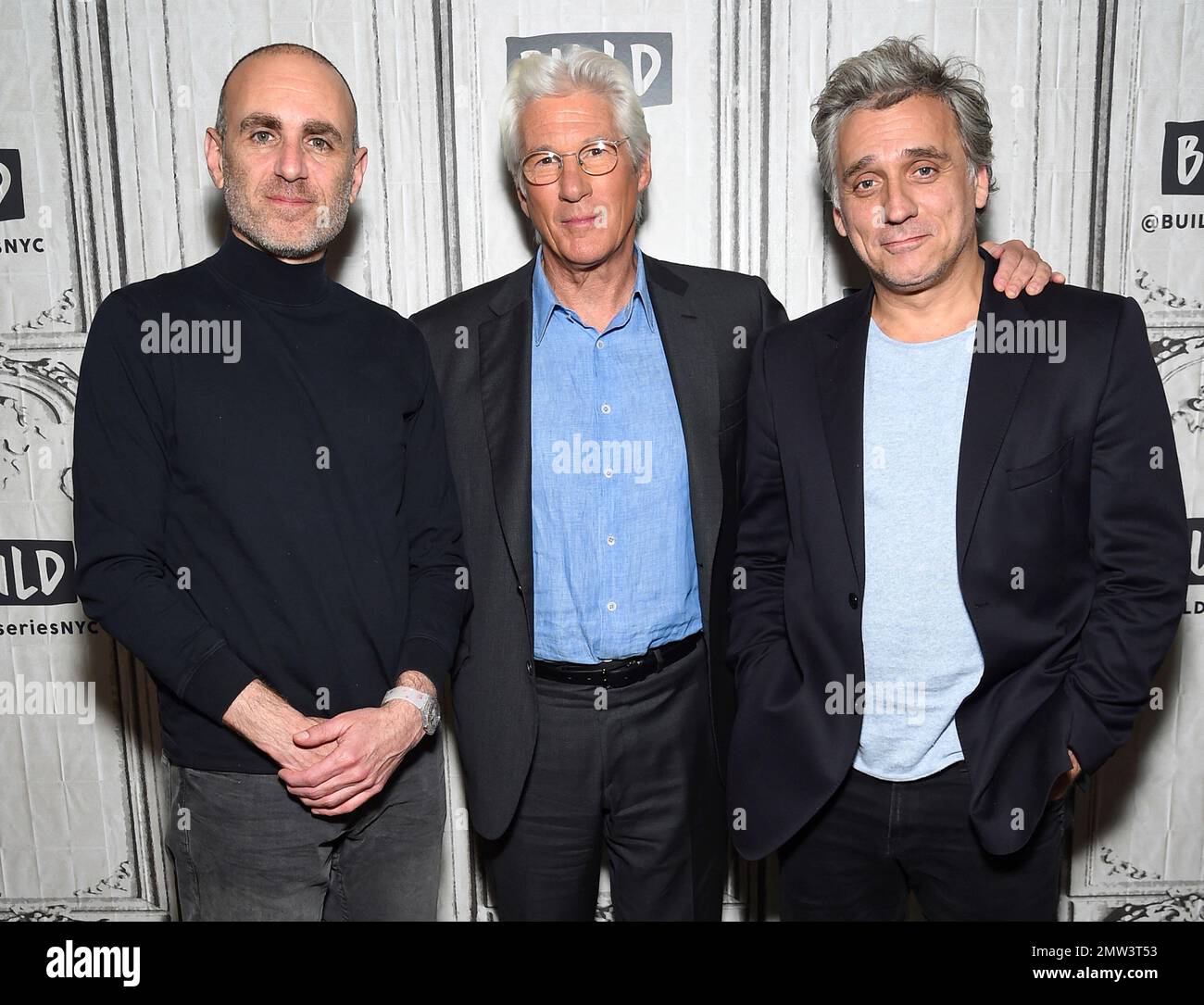 Writer/director Joseph Cedar, left, actor Richard Gere and actor Lior ...