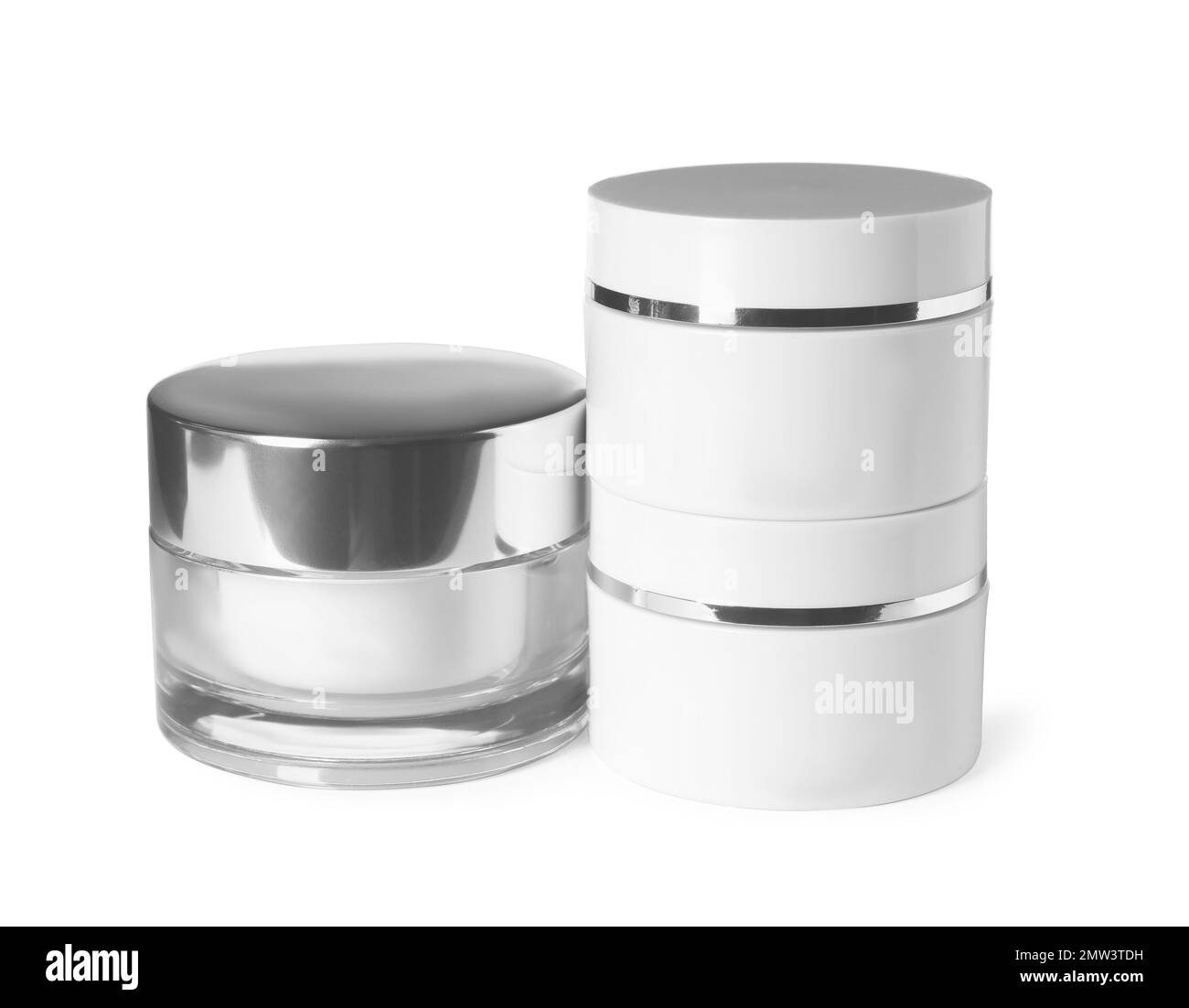 Luxury cosmetic products design Black and White Stock Photos & Images ...