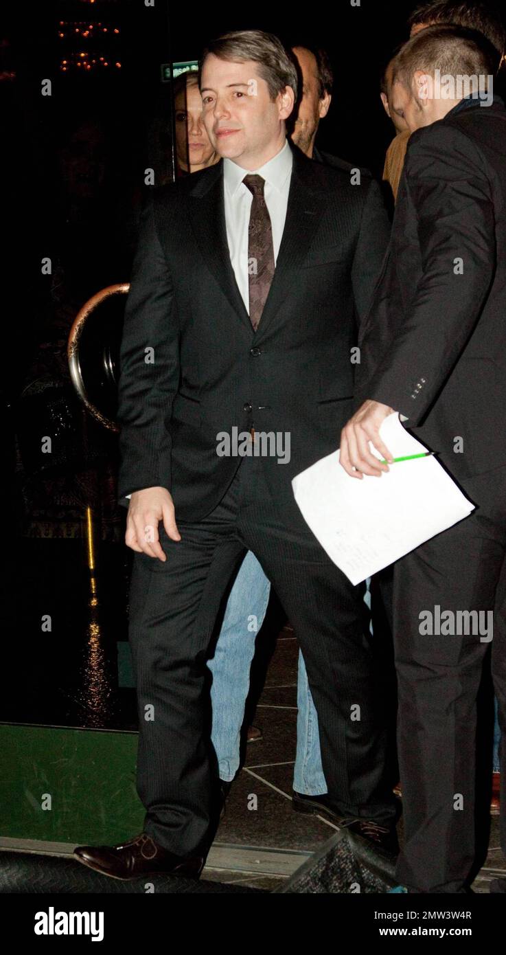 Matthew Broderick at the Premiere of 'Wonderful World' held at the ...