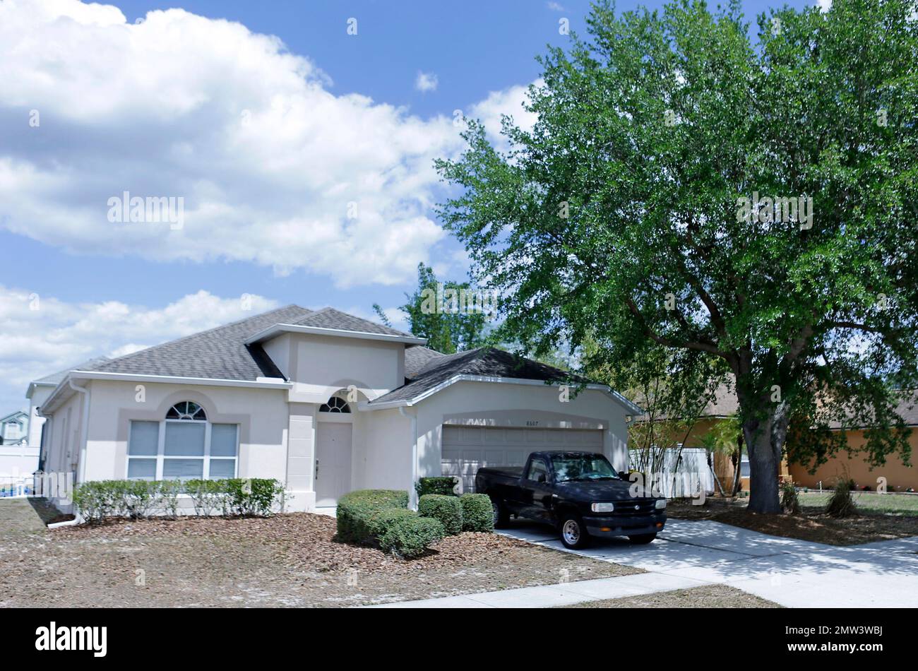 The home of Gustavo 'Taby' Flacon sits vacant in a quiet suburb in ...