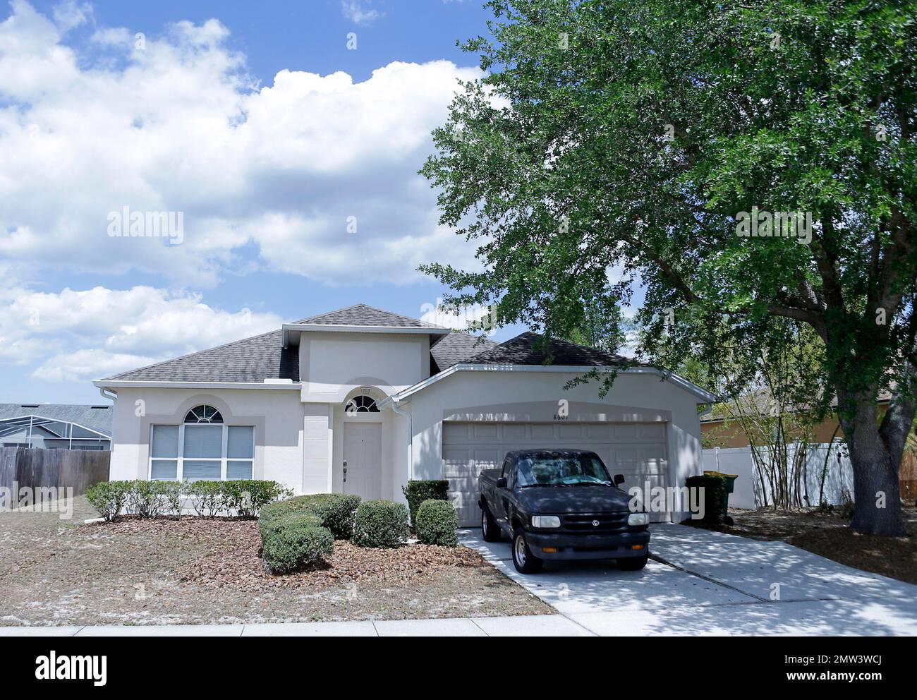 The home of Gustavo 'Taby' Flacon sits vacant in a quiet suburb in ...