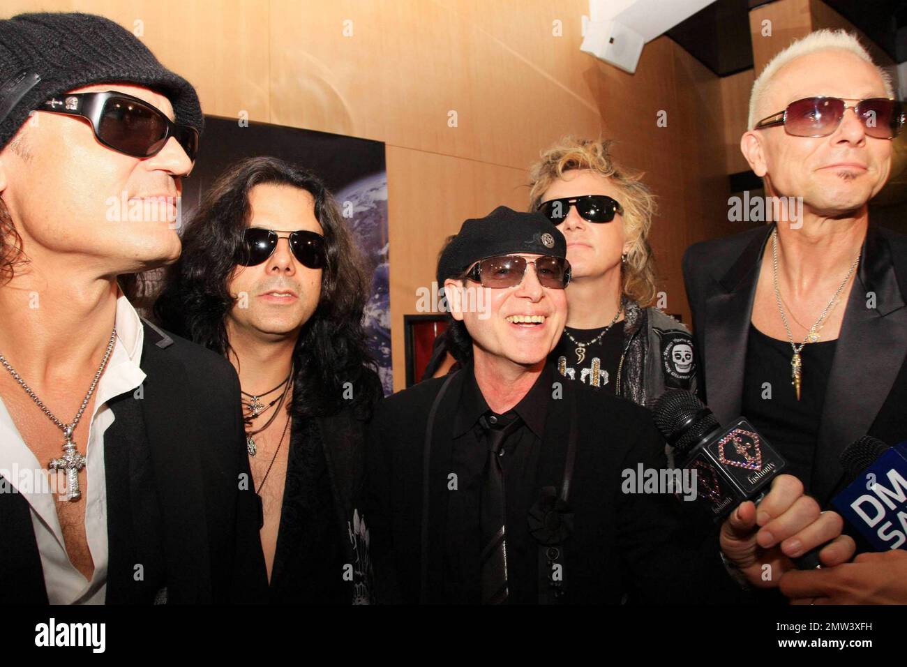 James Kottak, Matthias Jabs, Klaus Meine, Rudolf Schenker and Pawel ...