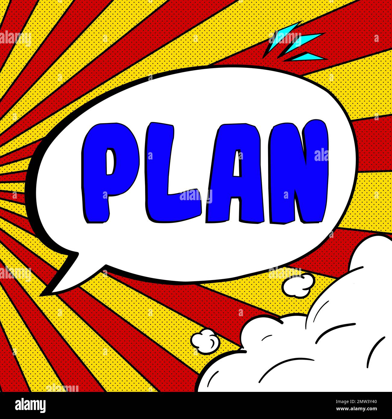 Inspiration showing sign Plan. Business concept Start of a detailed ...