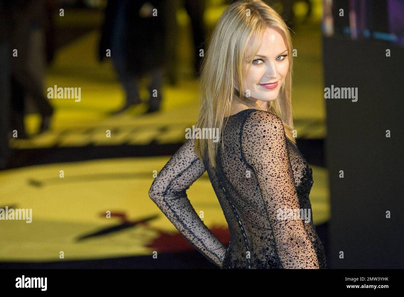 Malin Akerman attends the World Premiere of the "Watchmen" movie at the ...