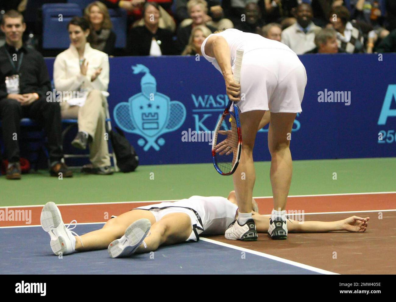 At the bender arena at american university in washington hi-res stock ...
